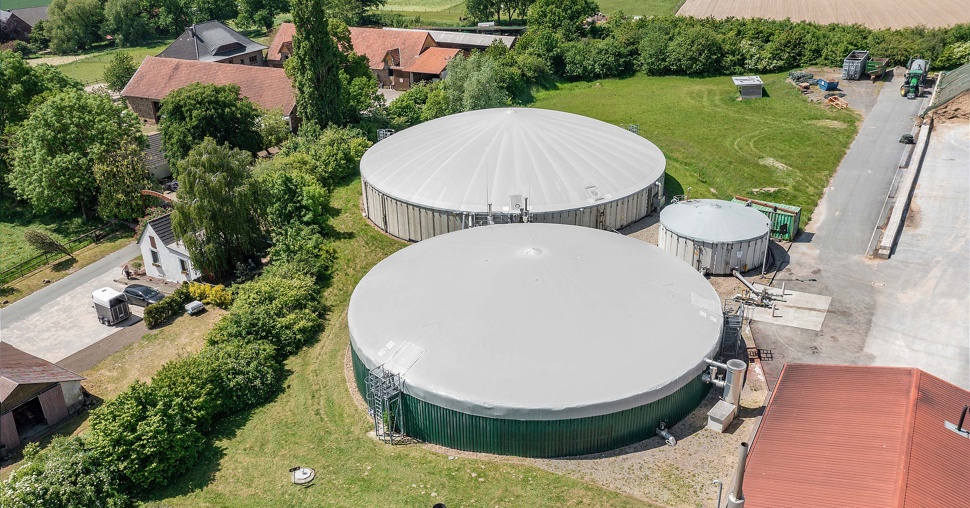 Cogatec siloafdekking - Gasdichte tankafdekking